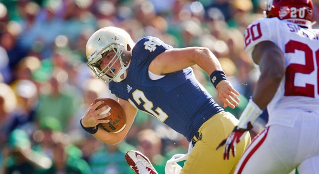 Quarterback Andrew Hendrix Embodies Notre Dame Spirit // UHND.com