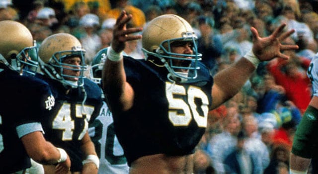 #19 Chris Zorich: Notre Dame Football's Top 25 Players // UHND.com