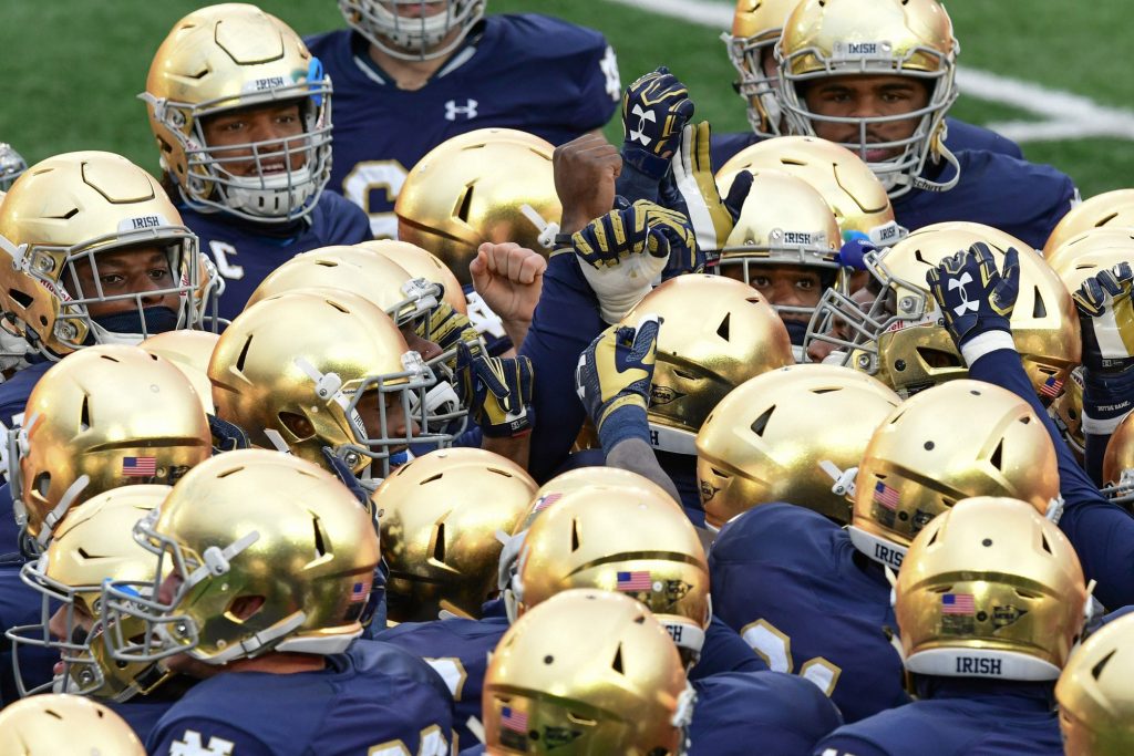 2017 Notre Dame Football Spring Roster // UHND.com