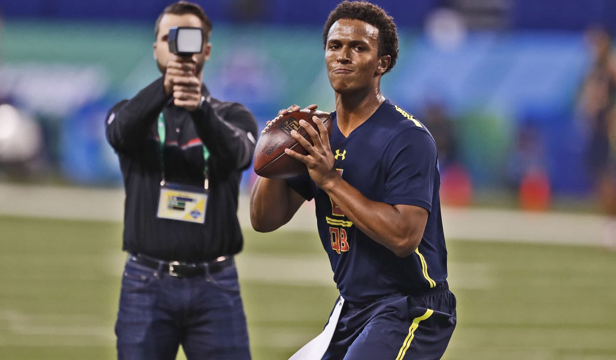 Deshone Kizer Had A Disappointing NFL Combine, Will Stock Drop? // UHND.com