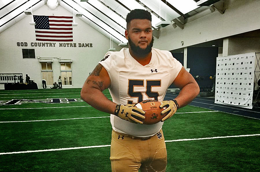 Notre Dame Football Offers Promising DT Ja'Mion Franklin // UHND.com