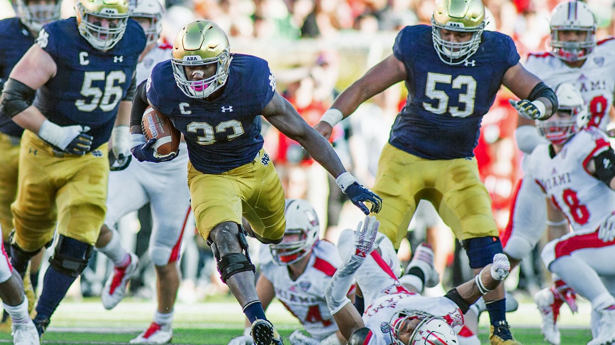 Beyond The Boxscore: Notre Dame Relies On Big Plays In Rout Of Miami OH // UHND.com