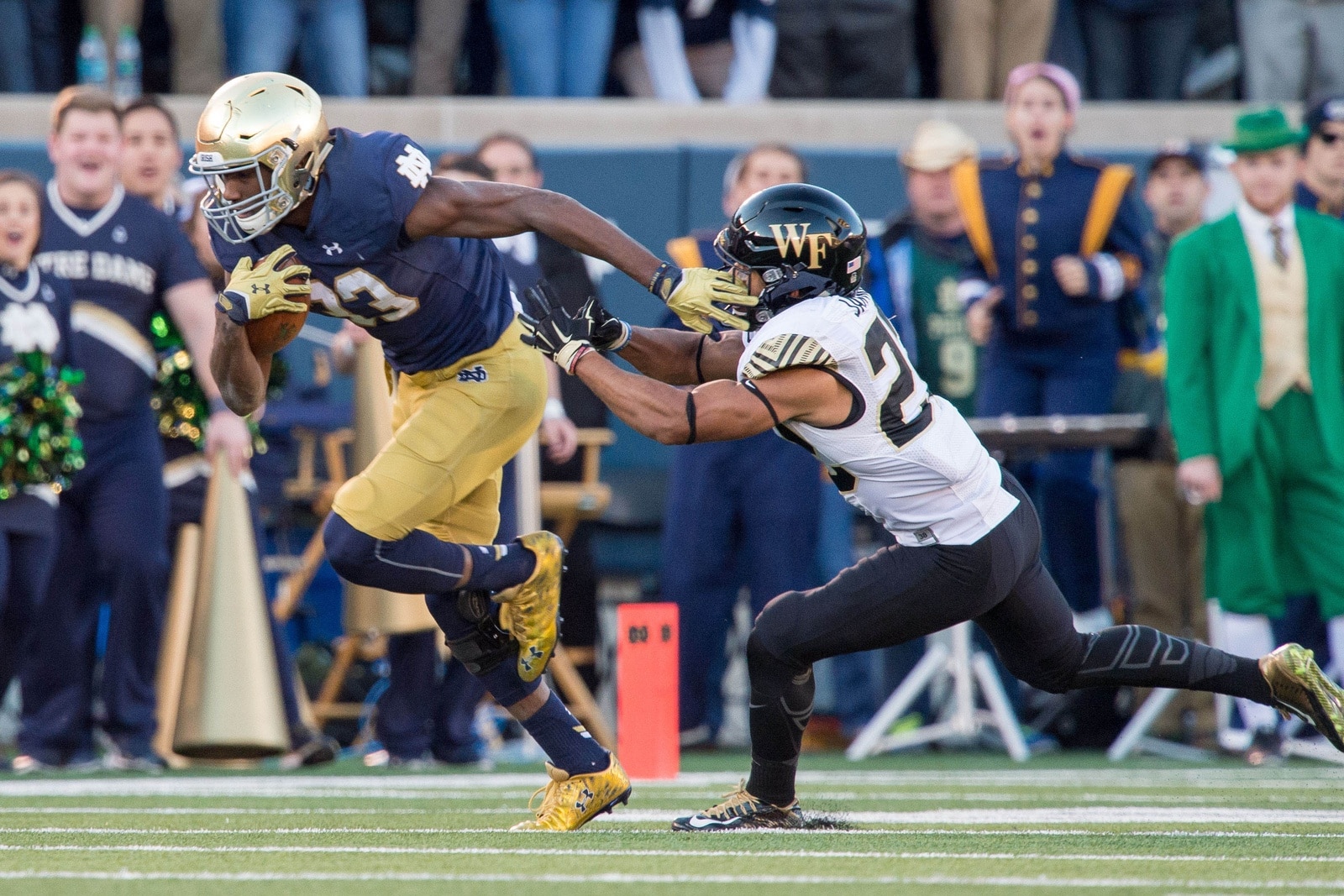 Top 10 Toughest TD Runs In Notre Dame Football History // UHND.com