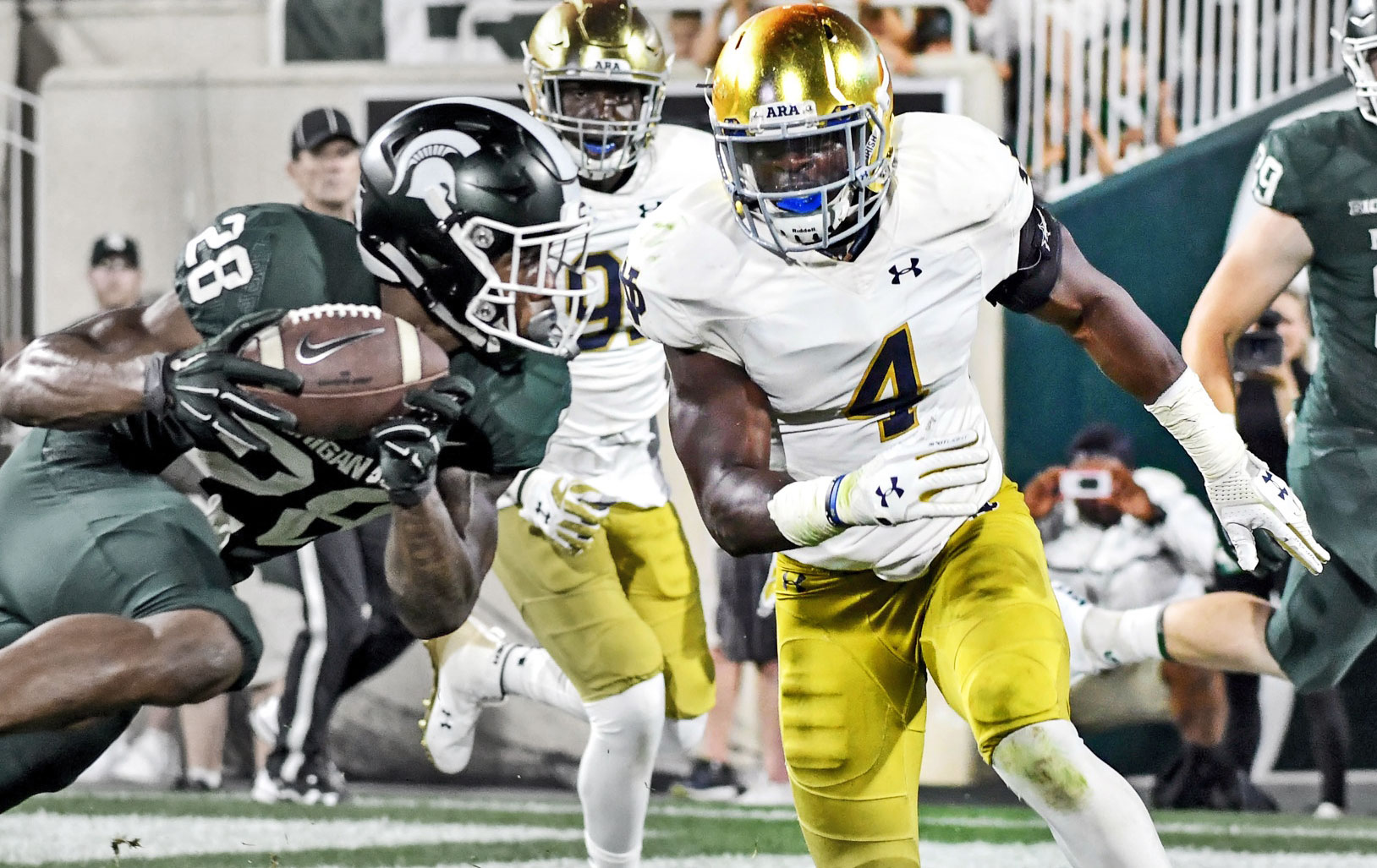 Notre Dame LB Tevon Coney Exploring NFL Options // UHND.com