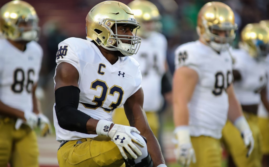 Notre Dame Loses Playermaker, Leader With Josh Adams NFL Departure ...