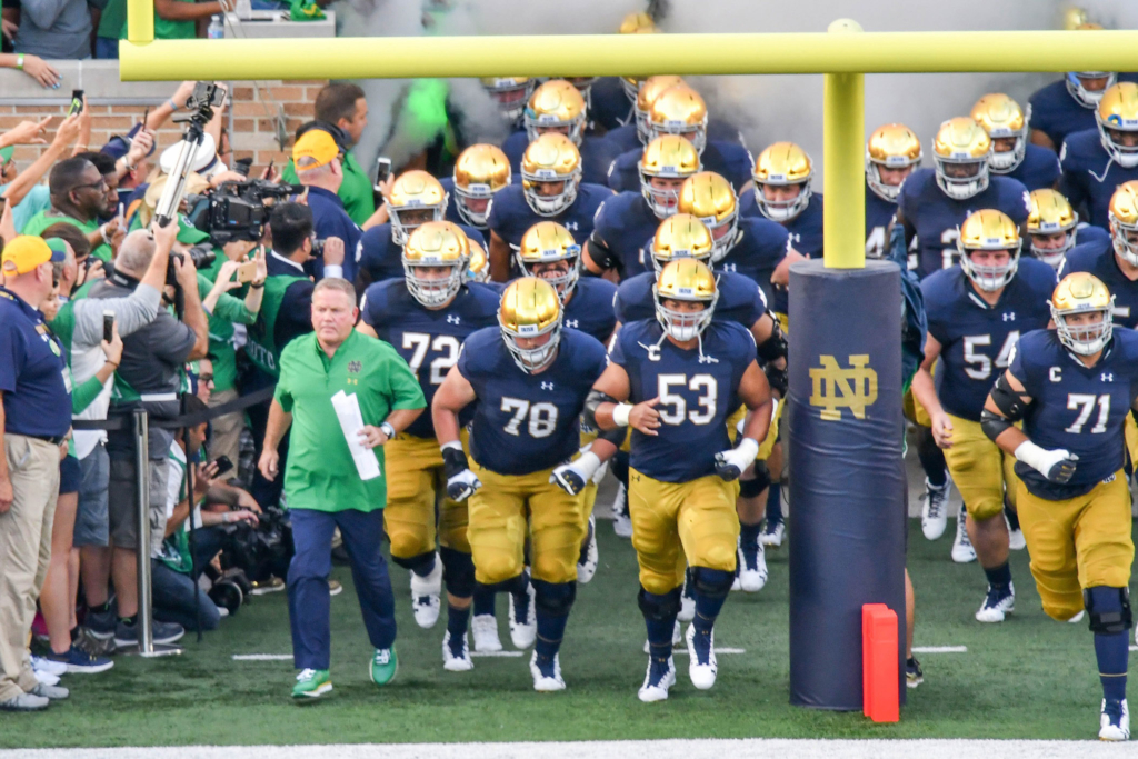 Notre Dame Football's Depth Chart For Ball State // UHND.com