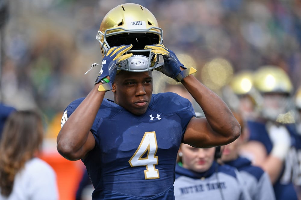 Notre Dame Loses WR Kevin Austin For The Season // UHND.com