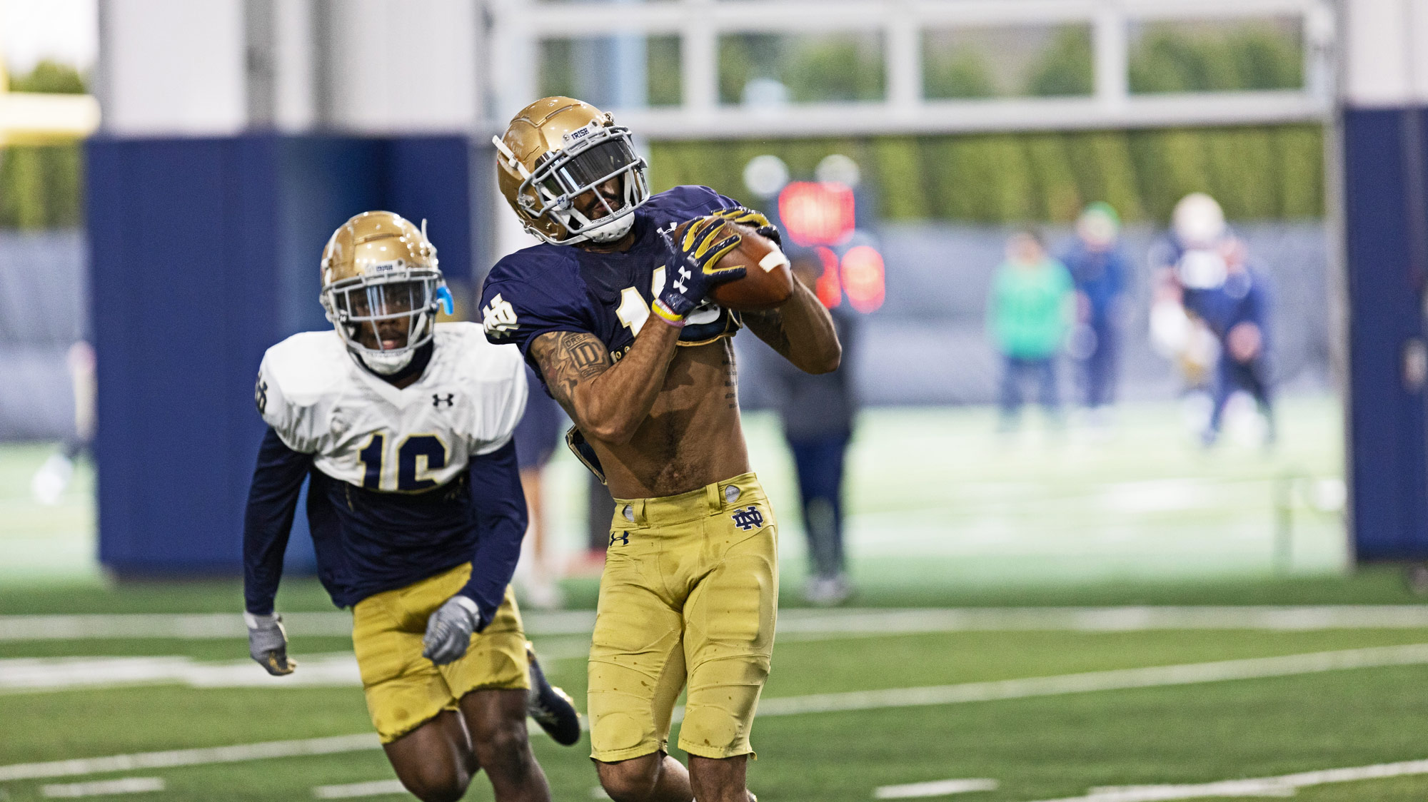 Highlights From Notre Dame Football's 9th Spring Practice // UHND.com