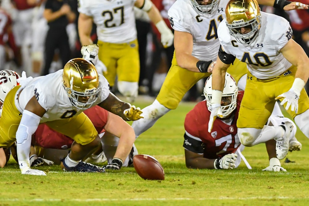 Beyond The Boxscore: Notre Dame Hammers Stanford For Seventh Straight ...