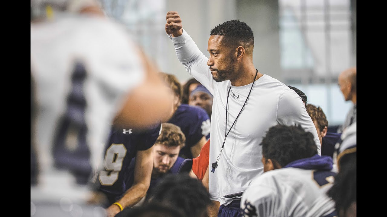 Inside Look At Marcus Freeman's Practices At Notre Dame // UHND.com