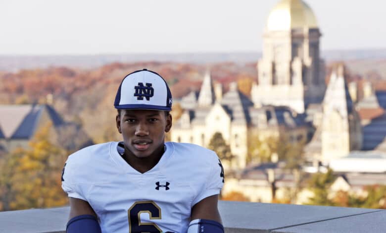 Notre Dame CB Target Christian Gray Down To 4 With Official Visits Set ...