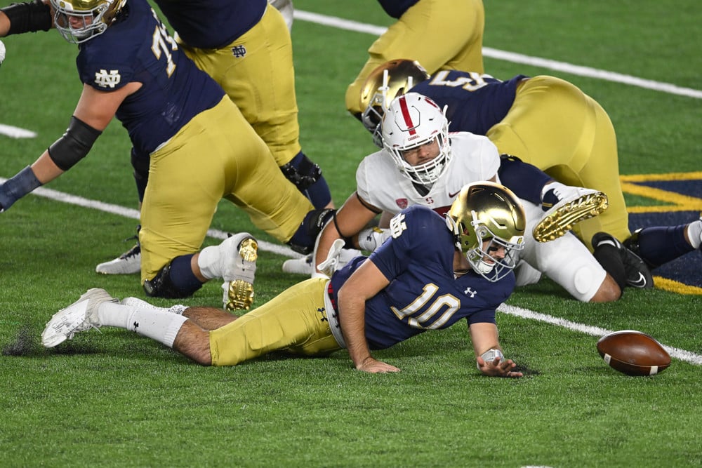 Beyond The Boxscore: Flat Notre Dame Jolted In Stunning Loss To ...