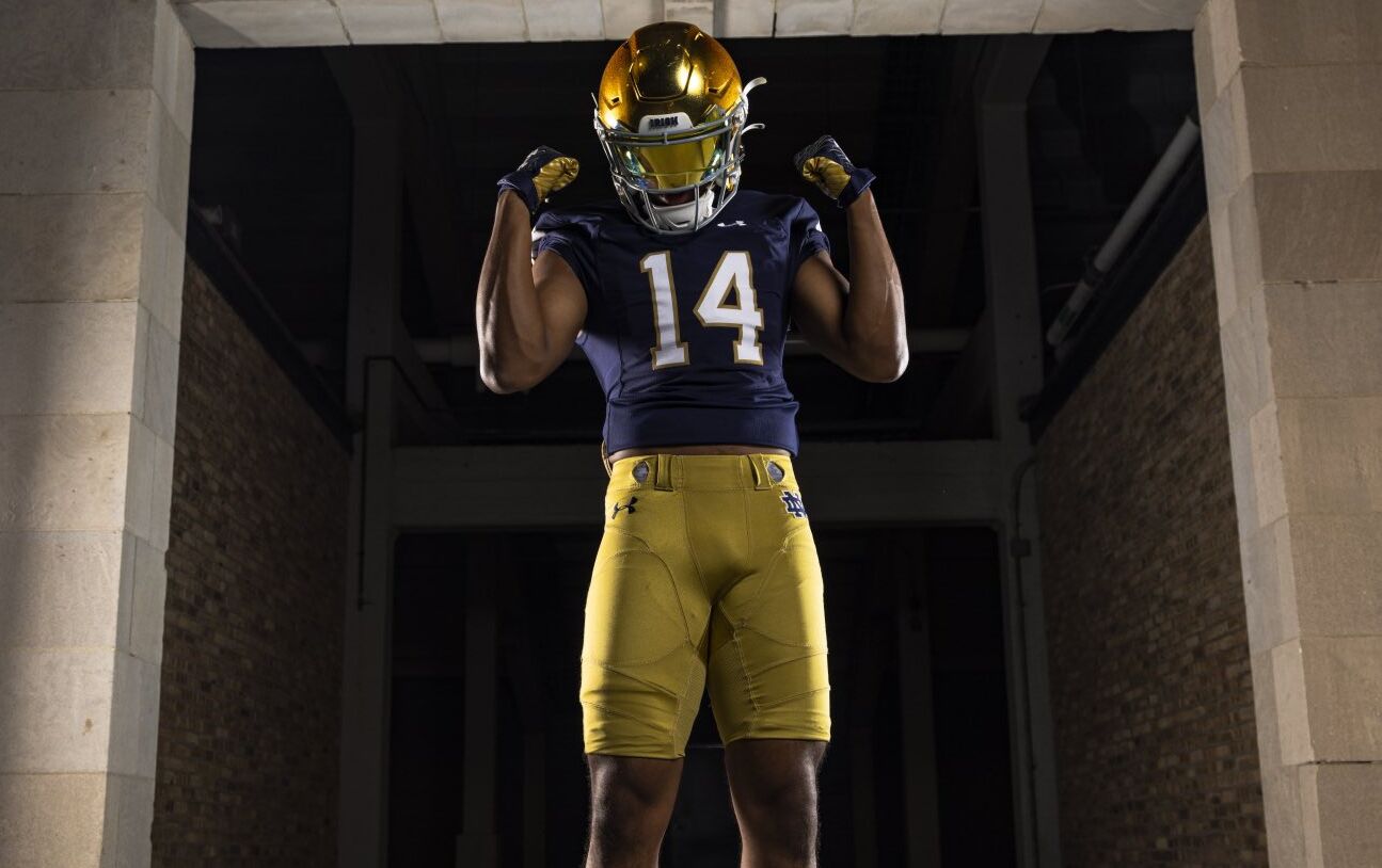 Notre Dame Freshman WR Micah Gilbert Standing Out In Spring // UHND.com