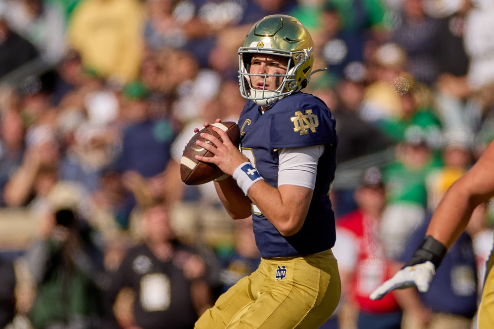 Primer: Riley Leonard Ascending As Notre Dame Preps For Key Matchup With Georgia Tech // UHND.com