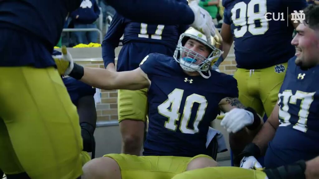 Notre Dame Football Senior Day 2024 Hype Video // UHND.com