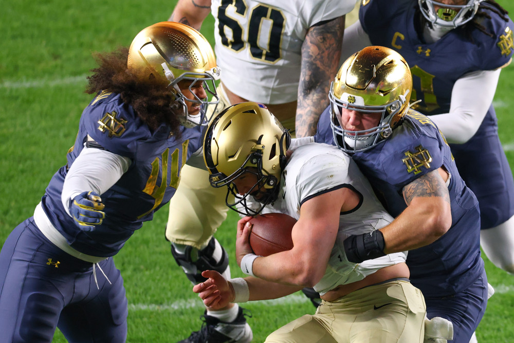 Beyond The Boxscore: Notre Dame Dominates Army, Playoff Hopes Soar ...