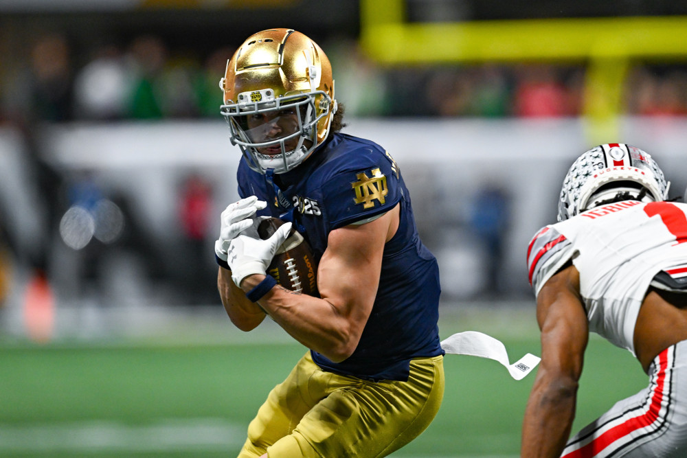 Jaden Greathouse Looks Primed To Explode For Notre Dame In 2025 // UHND.com