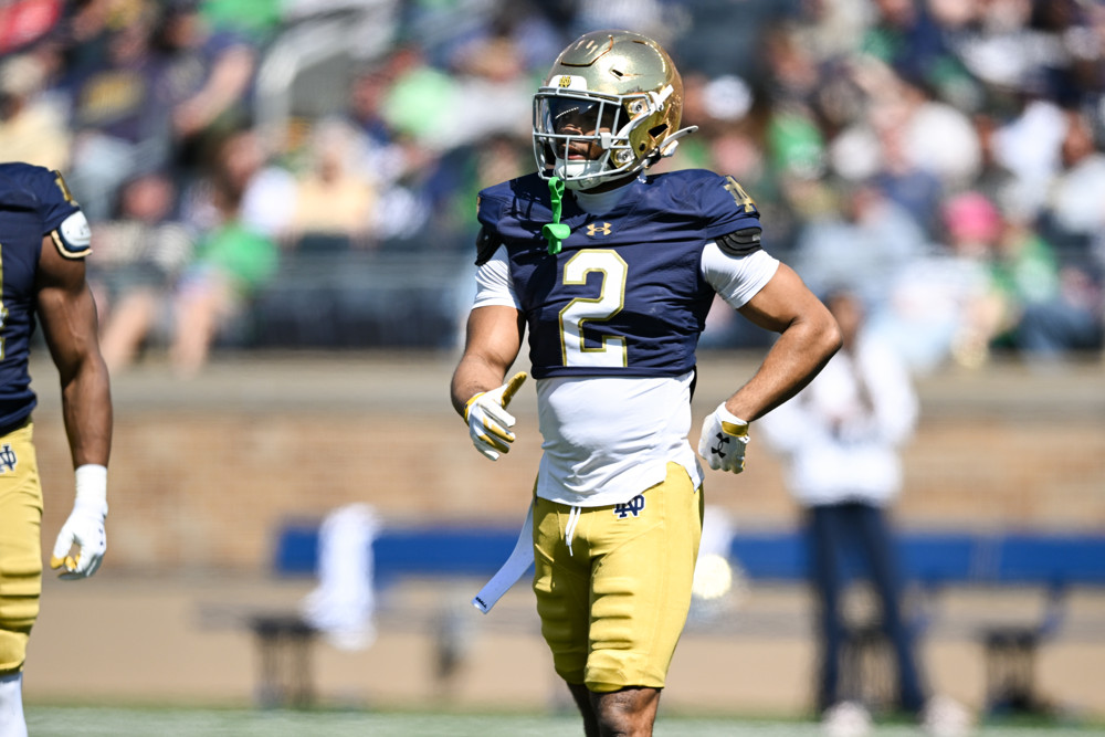 Notre Dame's Wide Receiver Room Suddenly Deeper Than Ever // UHND.com