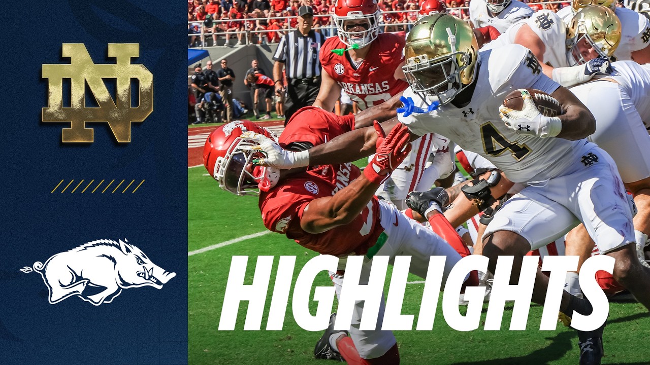 Highlights: Top Plays From Notre Dame’s 56–30 Win Over Purdue // UHND.com