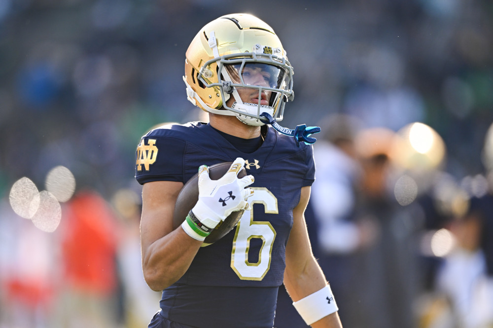 Breaking Down Notre Dame's Improved Post-Portal Wide Receiver Room ...